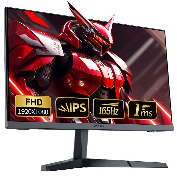 KOORUI Monitor Gaming 24 Inch Computer PC 165Hz 144Hz Monitors 1080P ...
