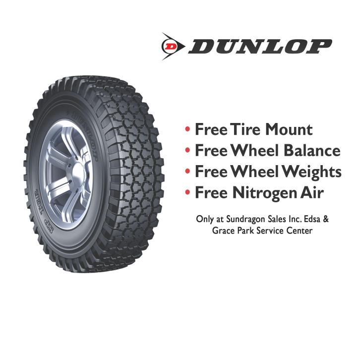 Dunlop 205 R16 6PR SP TGR All-Terrain Tire (CLEARANCE SALE) | Lazada PH