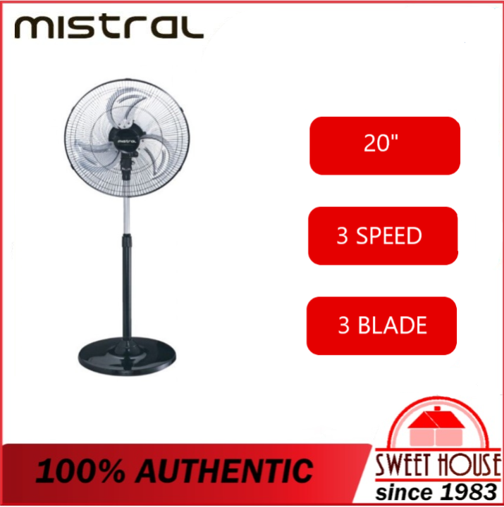 Mistral 20" Industrial Stand Fan MISF2000 | Lazada