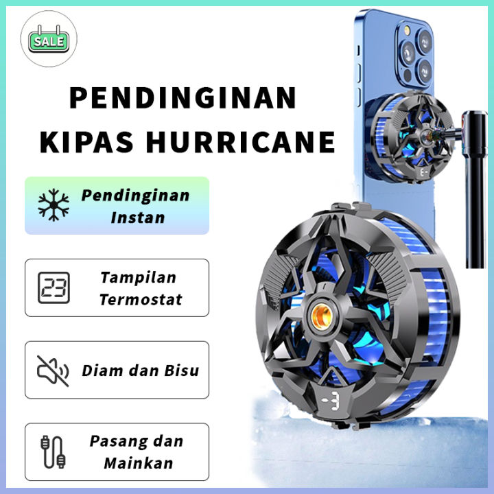 Cooling Fan Cooler HP Fancooler Pendingin HP Untuk Game Tanpa Kabel ...