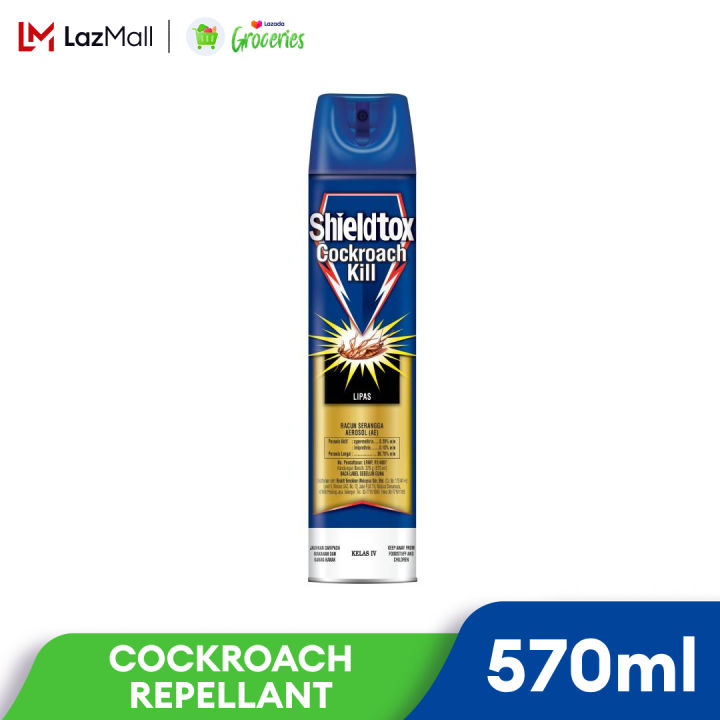 Shieldtox Cockroach Kill Aerosol 570ml | Lazada