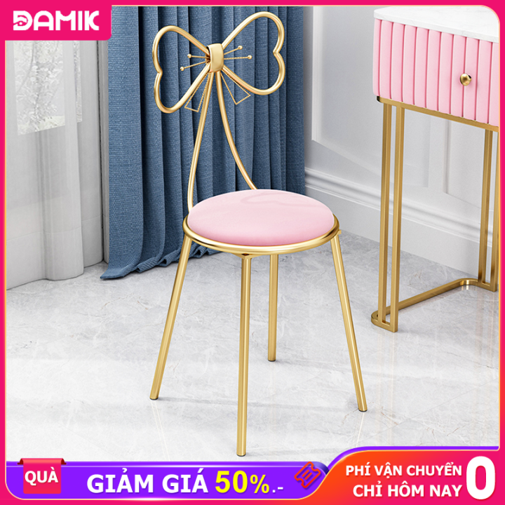 DAMIK ghế nơ ngồi bàn trang điểm siêu xinh khách đặt đơn shop gửi luôn ...