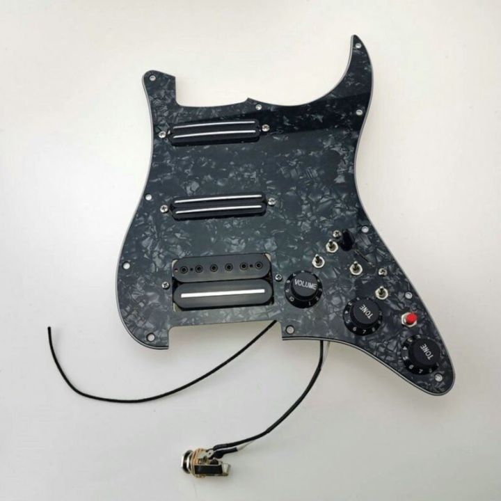 Rare ST Double capacitor Guitar Pickups SSH Humbucker Pickups Pickguard ...