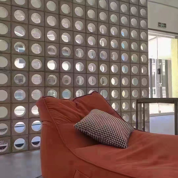 Cement hollow brick hollow brick single-hole porous brick fair-faced ...