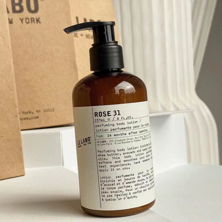 Le Labo Body Lotion Rose 31 237ml | Lazada