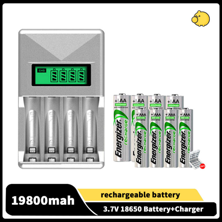 Energizer 1.2V aa/ aaa Rechargeable Battery NI-MH Battery With UK Plug ...