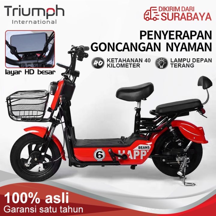 COD Sepeda listrik ringan roda dua / Sepeda listrik layar LCD 48V/12A ...