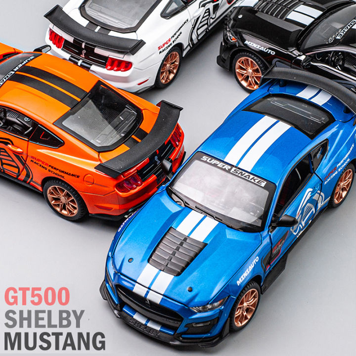 LEO 1:24 Ford Mustang Viper GT500 Toy Car Model Alloy Diecast Car Toys ...