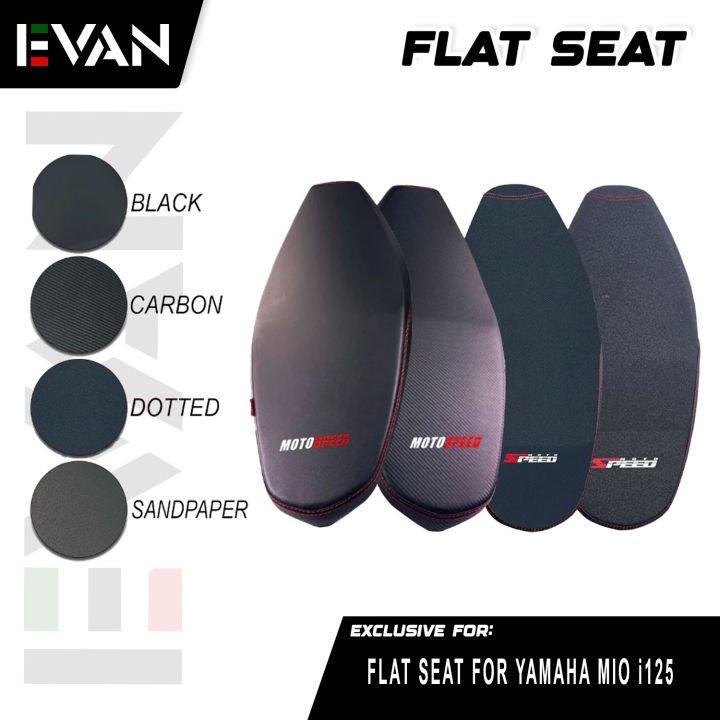 EVAN.ph Flat Seat Carbon/Black/Sand Paper For Yamaha Mio i125/M3 Made ...