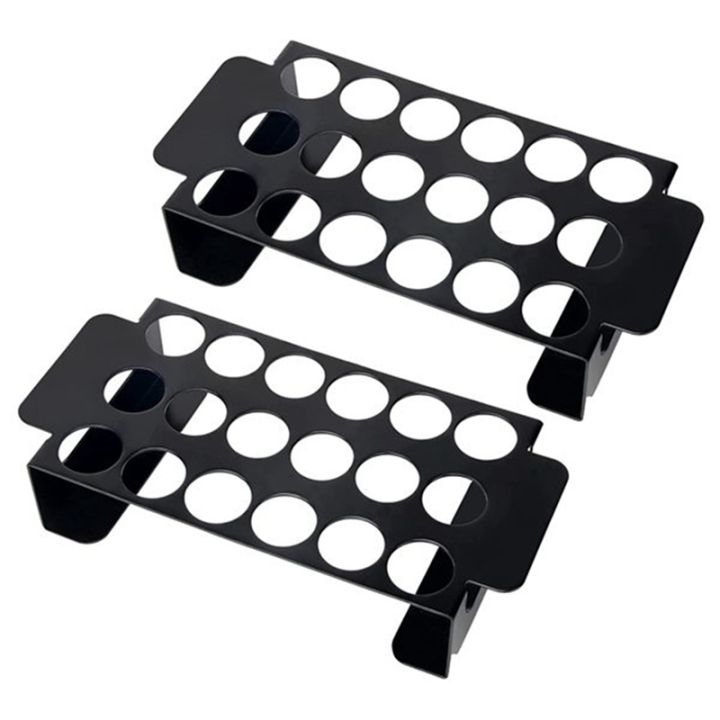 2 Pack 18 Hole Grill Stainless Steel Bbq Chili Grill Jalapeno Popper Rack With Handles Lazada