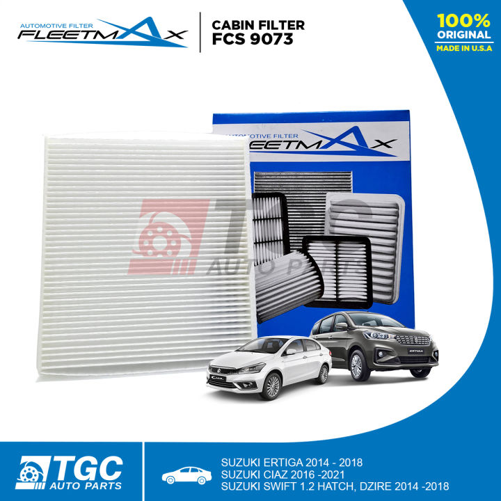 Fleetmax Cabin Filter / Aircon Cleaner SUZUKI ERTIGA 2014 - 2018 / SUZUKI CIAZ 2016 -2021 ...