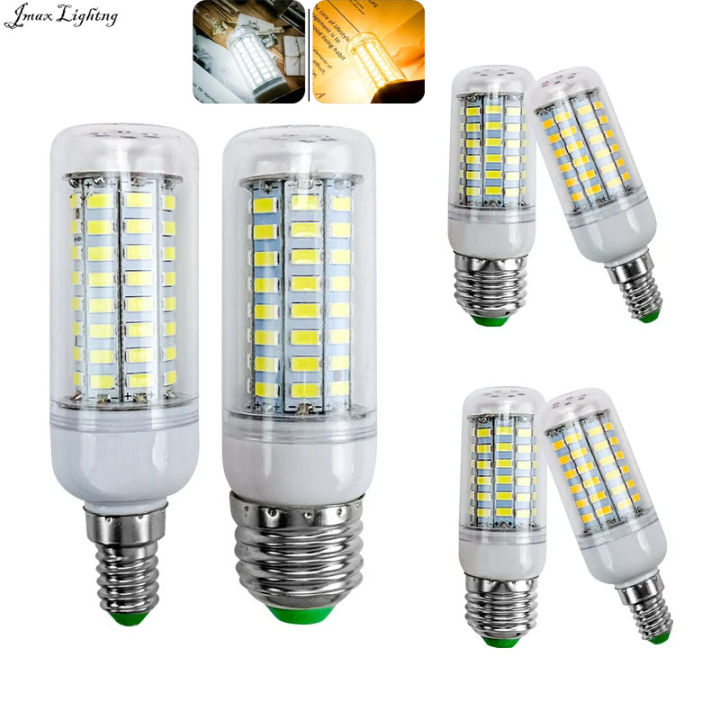 หลอดไฟข้าวโพด LED E27 Jmax E14 24 36 48 56 69 72 LED SMD 5730 220V โคม ...