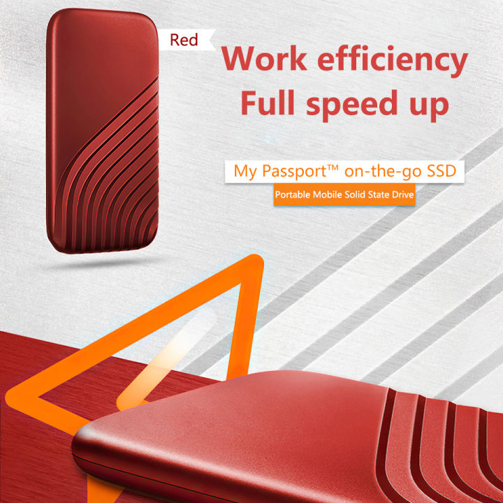 Protable SSD Mobile External Solid State Drives 4TB 2TB 1TB USB 3.1 ...