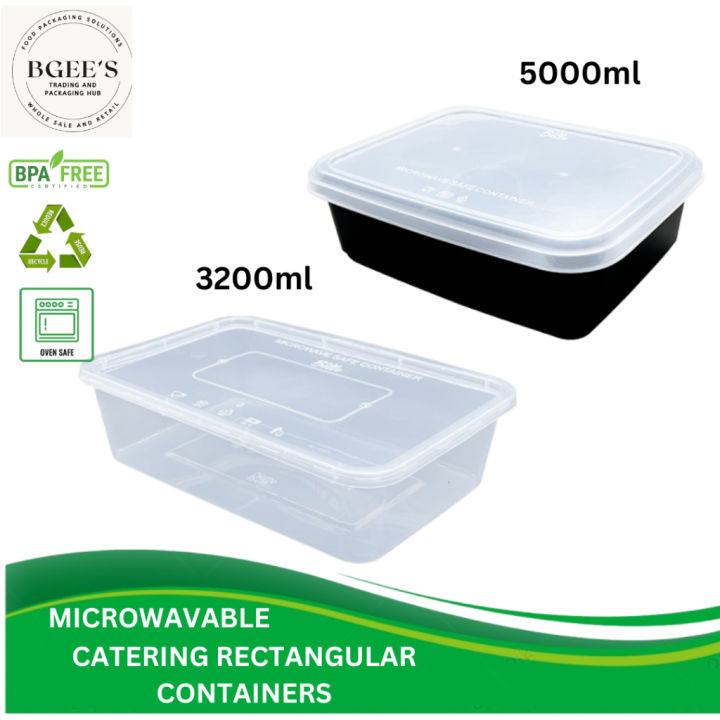 BGEE's RE 5000 , RE3200 Microwavable Container, The most durable party ...