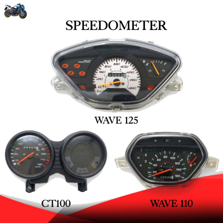 MOTORCYCLE MODIFIED HONDA TMX SPEEDOMETER SPEEDO METER (WAVE100/WAVE125 ...