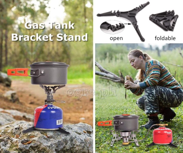Sunfield BL10C Butane Tank Foldable Bracket Stand | Lazada PH