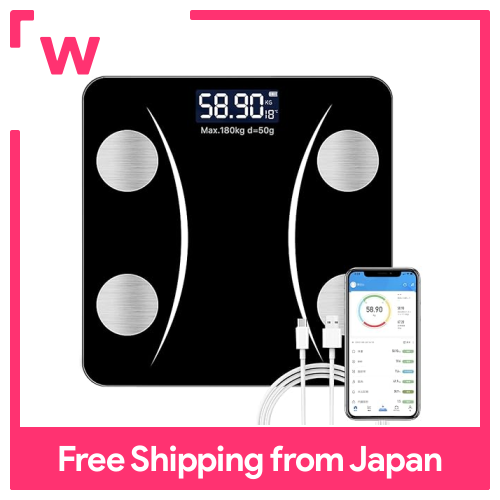 Body Weight Scale Body Fat Scale Bluetooth Smartphone-Linked Health ...