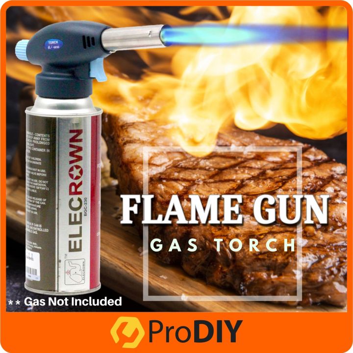 Multipurpose Gas Torch Butane Burner High Temperature Flame Gun Baking ...