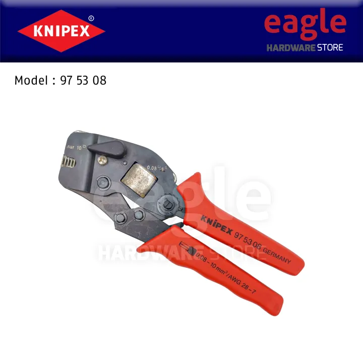 Knipex 975308 Self Adjusting Crimping Pliers For End Sleeves With Front ...