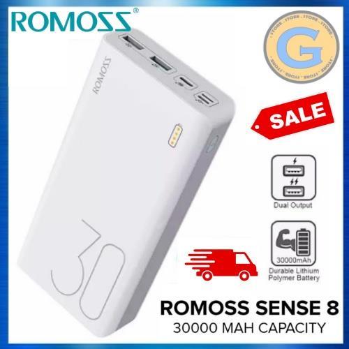 Romoss Sense 8 30000mAh Fast Charge with QC 3.0 Type-C Micro USB ...