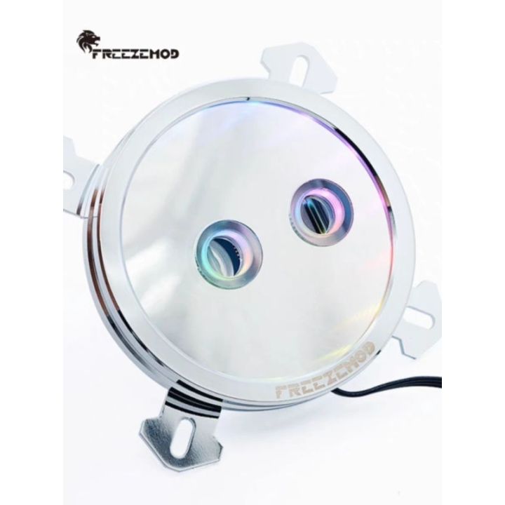 FREEZEMOD PR-XPM sky RGB effect Intel CPU block for watercooling pc ...