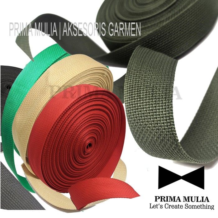 TALI WEBBING LT 3.8 CM METERAN | WEBBING POLYESTER LT TALI TAS ...