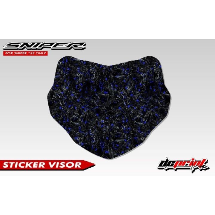 Sniper 155 Sticker Visor Carbon Forged | Lazada PH