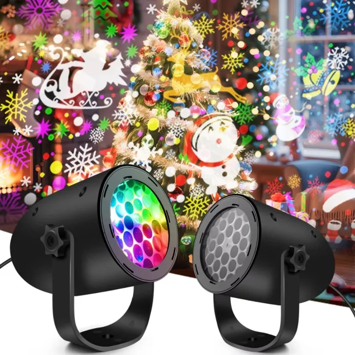 DYT Đèn LED độ nét cao Đèn chiếu Giáng sinh USB Mẫu rõ ràng Đèn LED ...