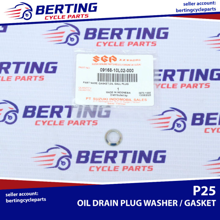 SGP DRAIN PLUG WASHER / GASKET ONLY Suzuki Raider Gixxer GSX Smash ...