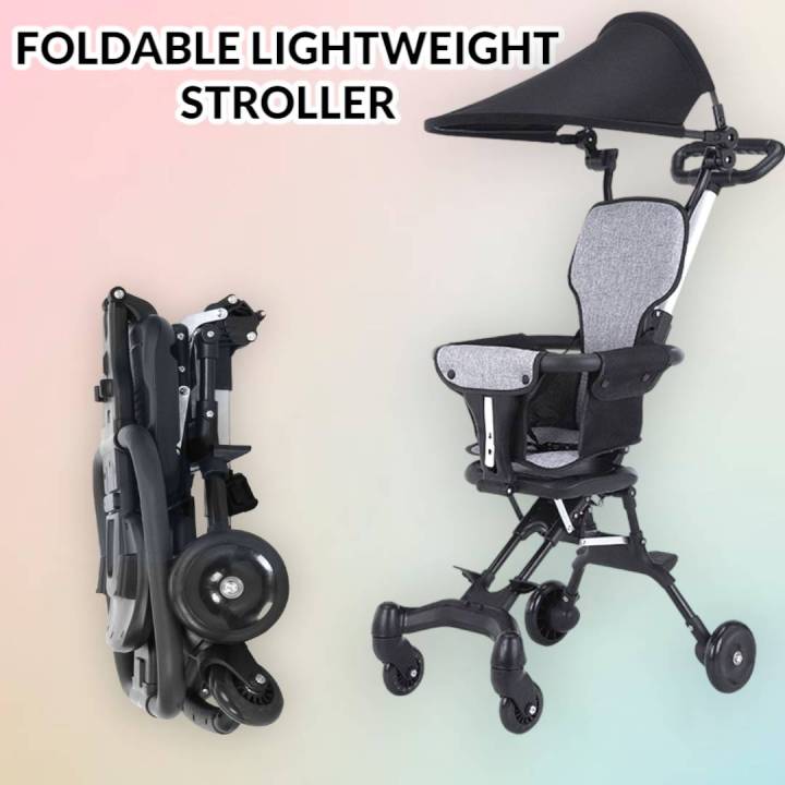 Baby Portable Lightweight Foldable Stroller with Canopy and without ...