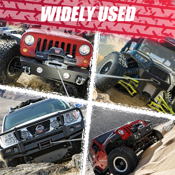 12V 12Volt 50ft Winch Wireless Remote Control Set for Truck ATV Warn ...