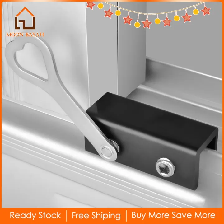 Moon BAYAH Window Locks Sliding Window Locks with Key Adjustable Door ...