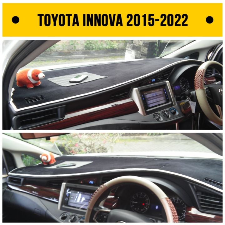 Hiasan Dashboard Mobil Depan TOYOTA INNOVA REBORN 2015-2022 Pelindung ...