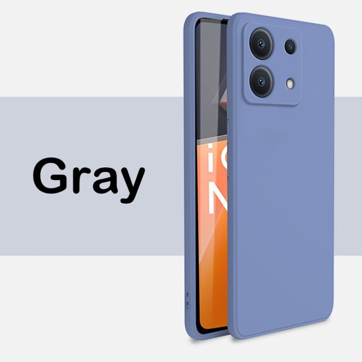 Liquid Silicone Case For Xiaomi Redmi Note 13 Pro Pro+ Plus 13Pro ...