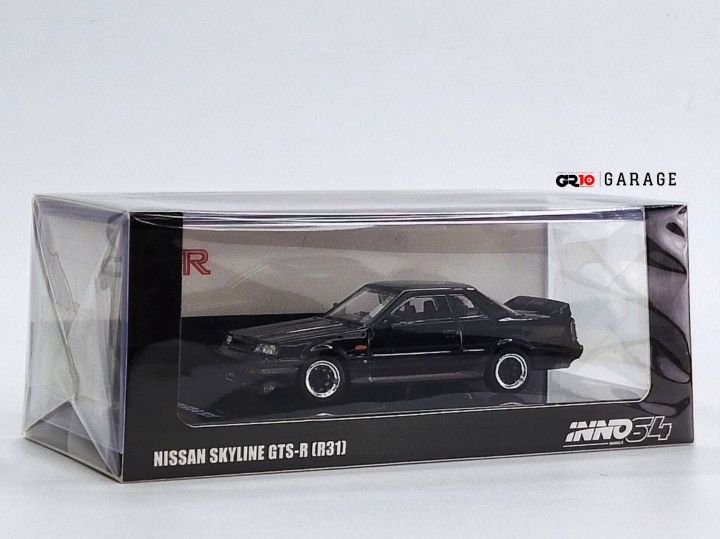 NISSAN SKYLINE GTS-R R31 Black/Gun Metal 1:64 (INNO64) | Lazada.co.th
