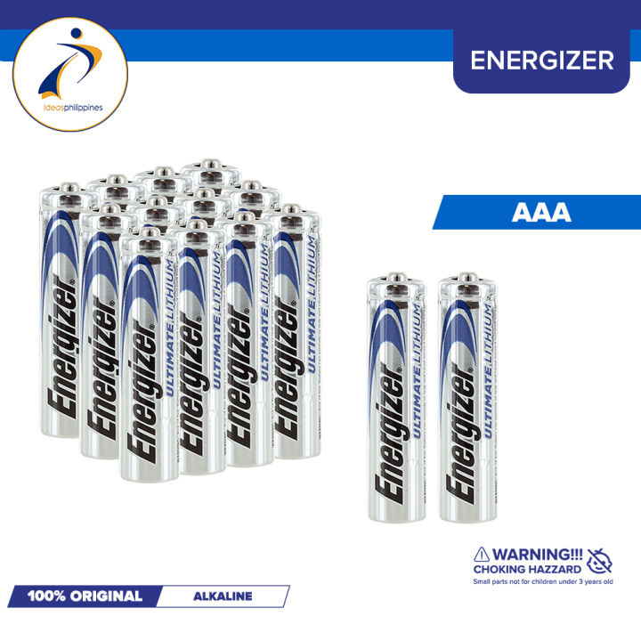 Energizer AAA L92 Ultimate Lithium Battery Pack of 12 | Lazada PH