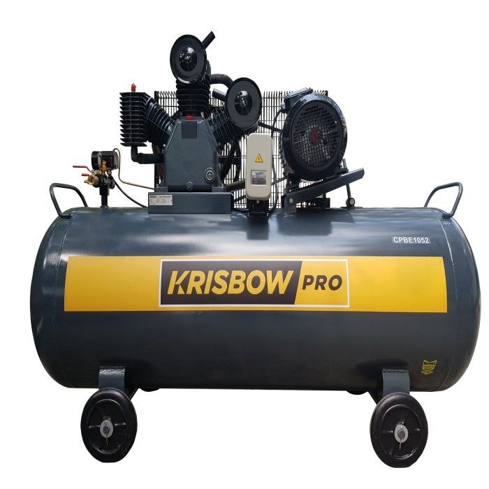 Compressor Kompresor Angin 10hp 520l 12bar 3ph 380V Cpbe1052 Krisbow ...