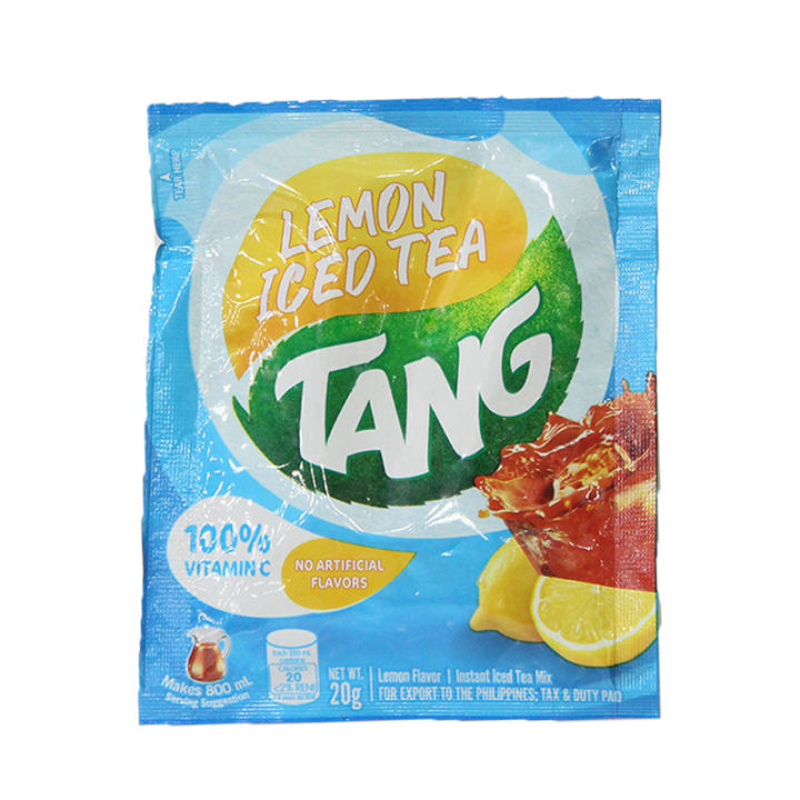 Tang Powdered Juice Lemon Iced Tea Flavor 25g | Lazada PH