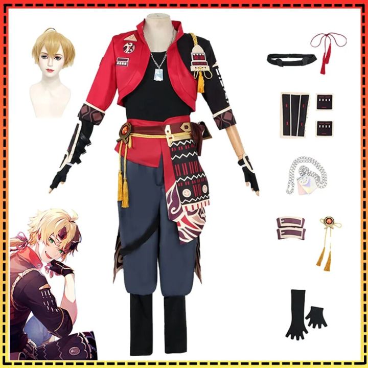 Game Genshin Impact Thoma Cosplay Costume Thoma Cosplay Genshin Female ...
