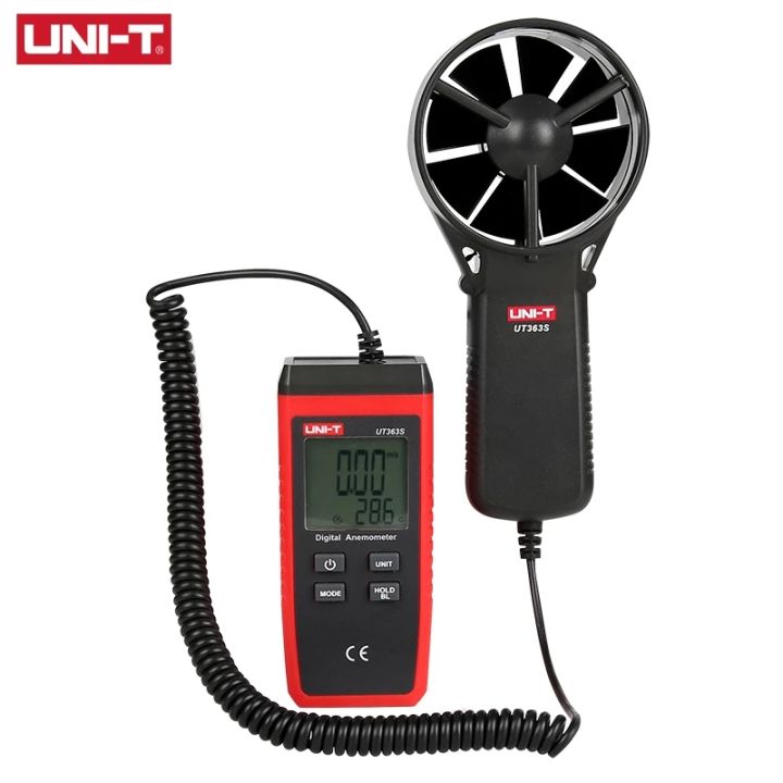 UNI-T UT363S 0.4 ~30m/s Digital Anemometer เครื่องวัดความเร็วลม UT383S ...