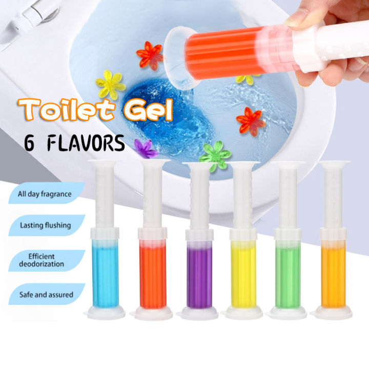 Toilet Cleaner Toilet Cleaning Gel Plastic Gel Flower Fragrance ...