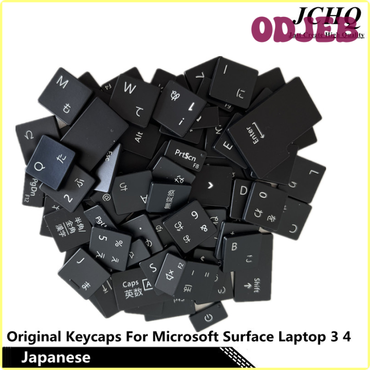 ODJEB JCHQ Original Keycaps For Microsoft Surface Laptop 3 4 1867 1868 ...