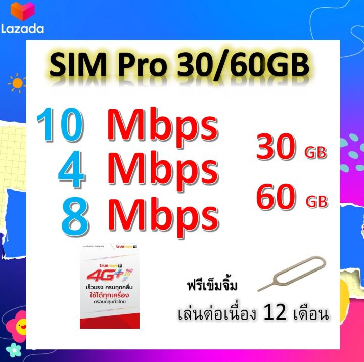 ซิมโปรเทพ 10-4-8 Mbps ไม่ลดสปีด เล่นไม่อั้น โทรฟรีทุกเครือข่ายได้ แถม ...
