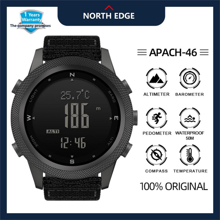 NORTH EDGE ( AP46 ) Sports Waterproof Altimeter Barometer Compass ...