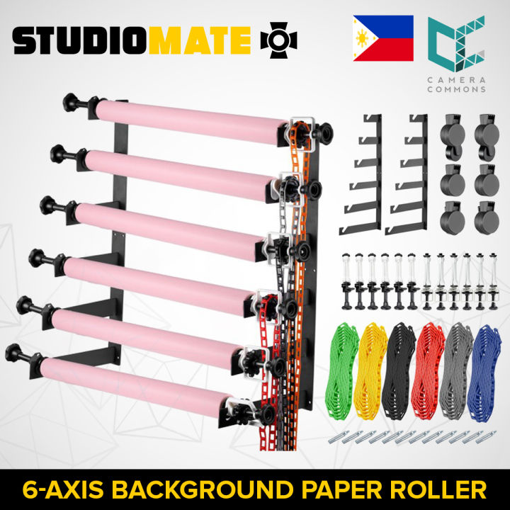 STUDIOMATE SM12 6 Axis Background Roller for Photography Studio ...