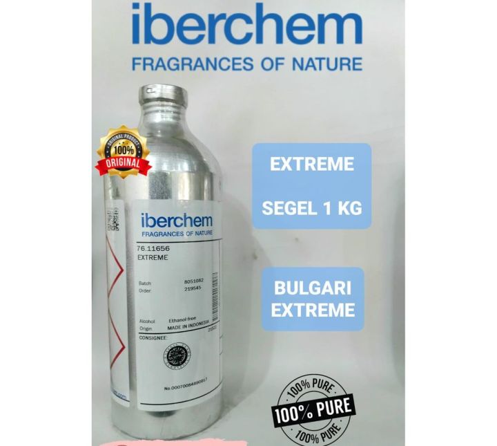1kg extreme iberchem searah bulgari extreme parfum segel murni original ...