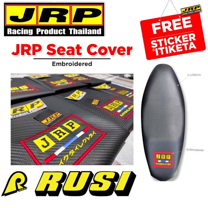 RUSI MACHO 175 ORIGINAL JRP DRY CARBON SEAT COVER WALANG TAHI WITH ...