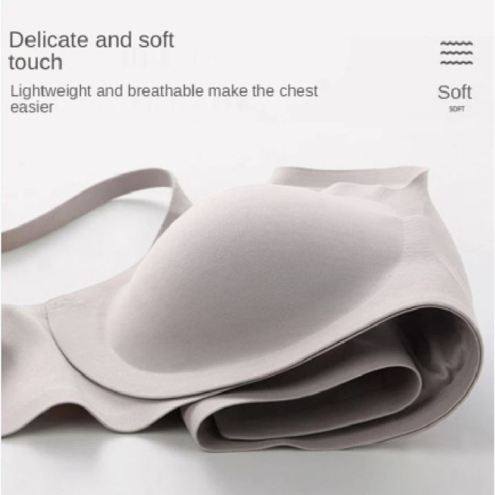 Bra Japanese Bra Pushup Seamless Bra Light Weight Deep-V Jelly Bras ...
