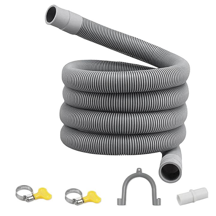 Drain Hose Extension Set Universal Washing Machine Hose 2M, Include ...