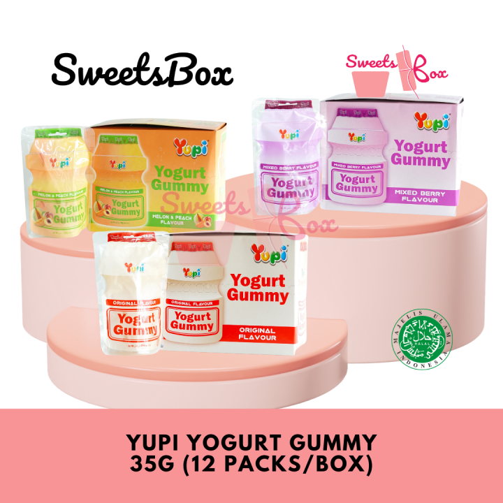 Yupi Yogurt Original / Mixed Berry / Melon & Peach and Yupi Puzzle ...